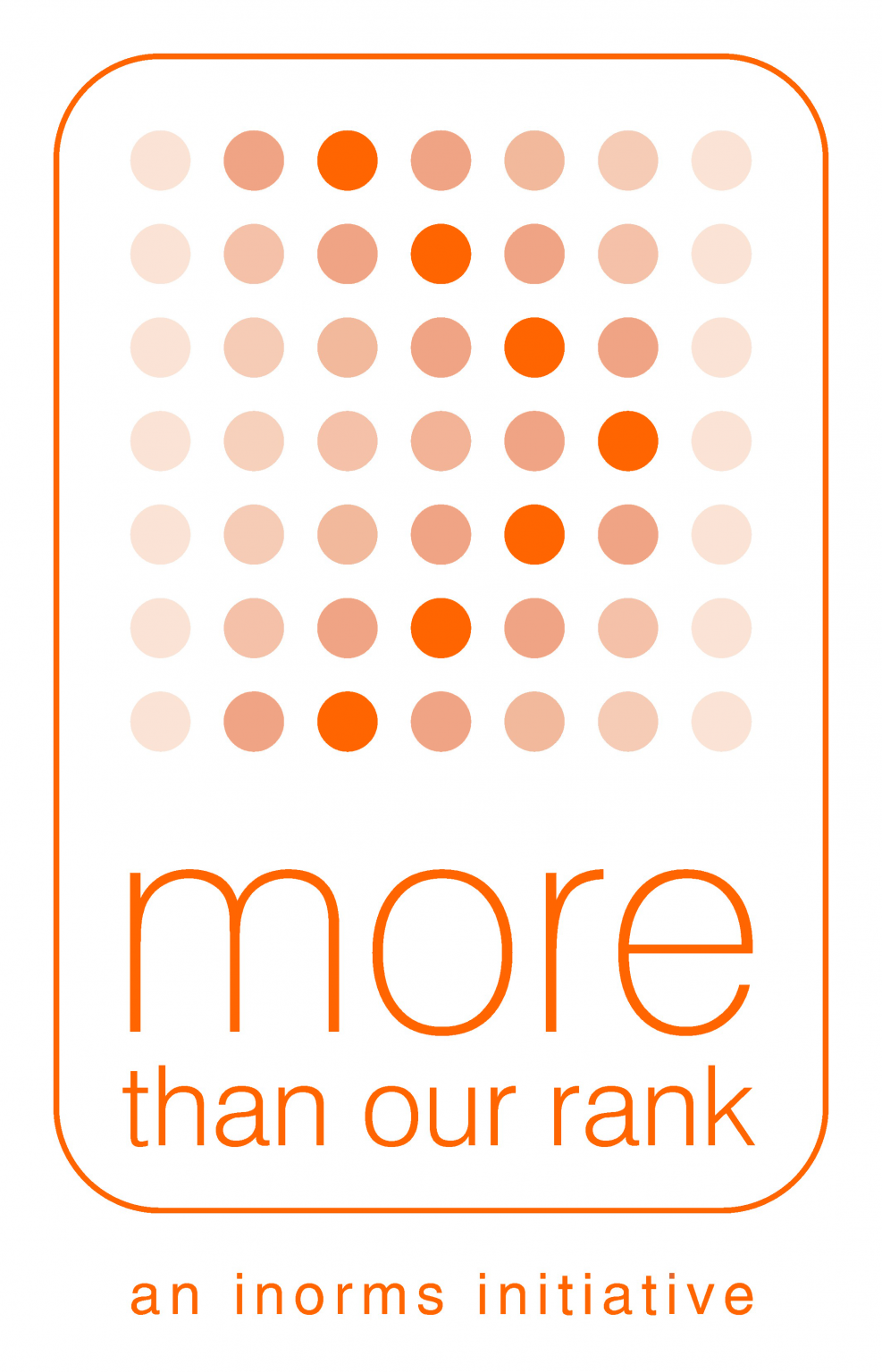 More Than Our Rank logo | INORMS